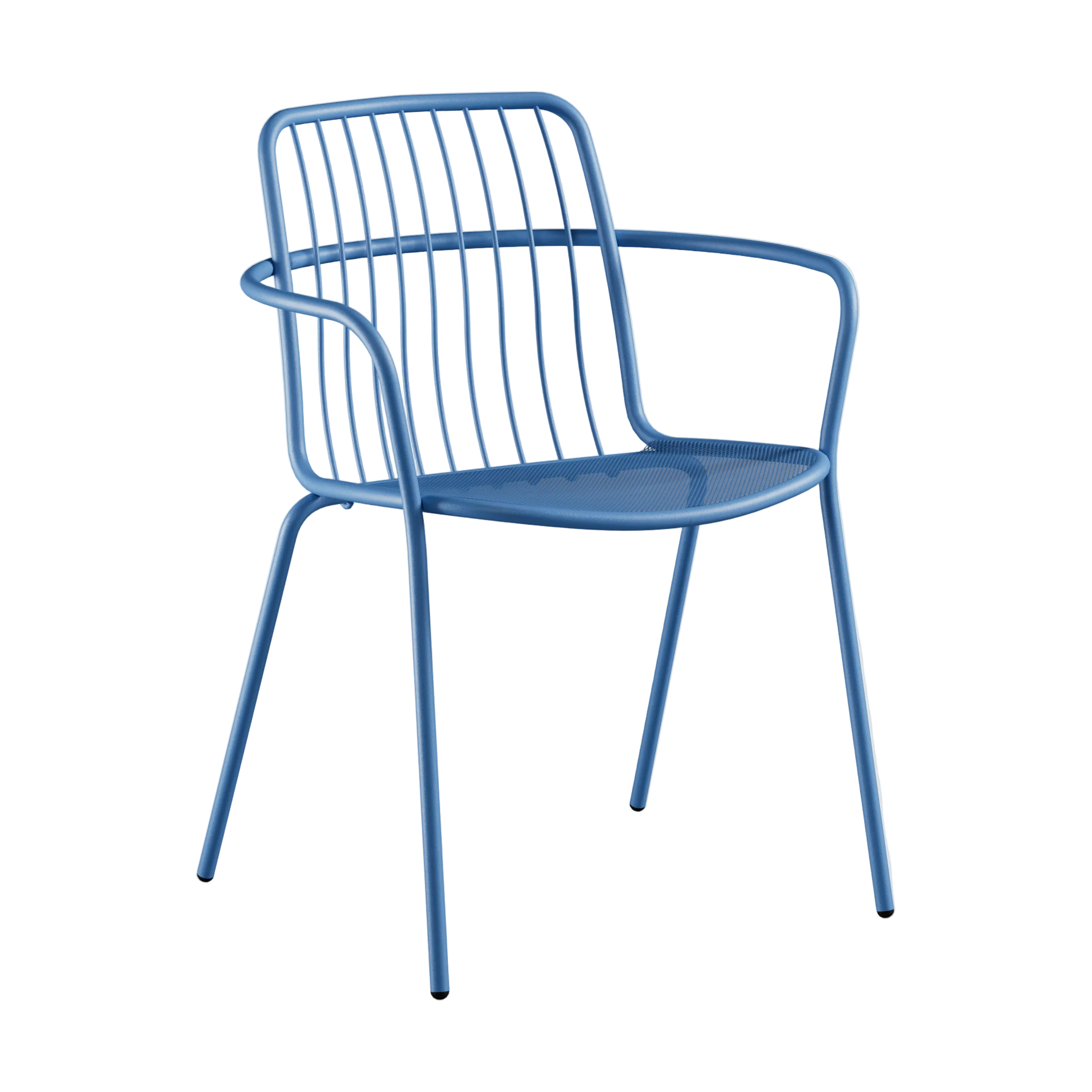 EMU Alisea tuinstoel met arm Marine Blue – HelloChair
