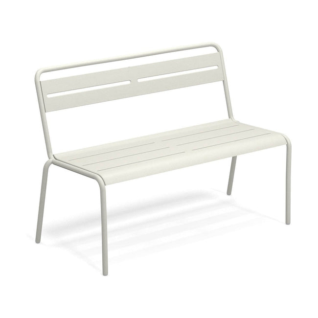 EMU Star tuinbank matt white – HelloChair