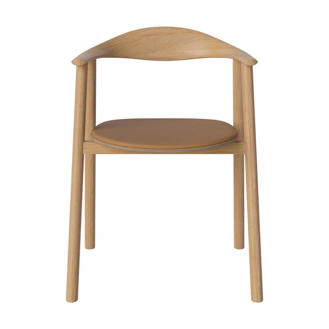 Bolia Swing eetkamerstoel Sydney Cognac – HelloChair