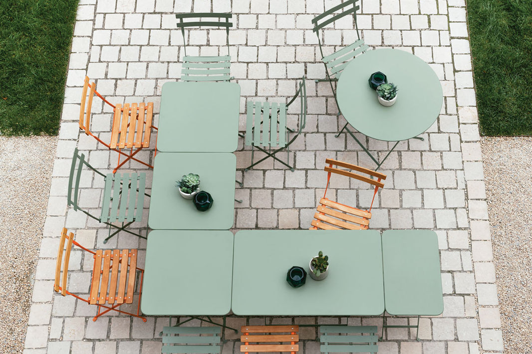 Fermob Bistro tuintafel 57x57 cm Black cherry – HelloChair