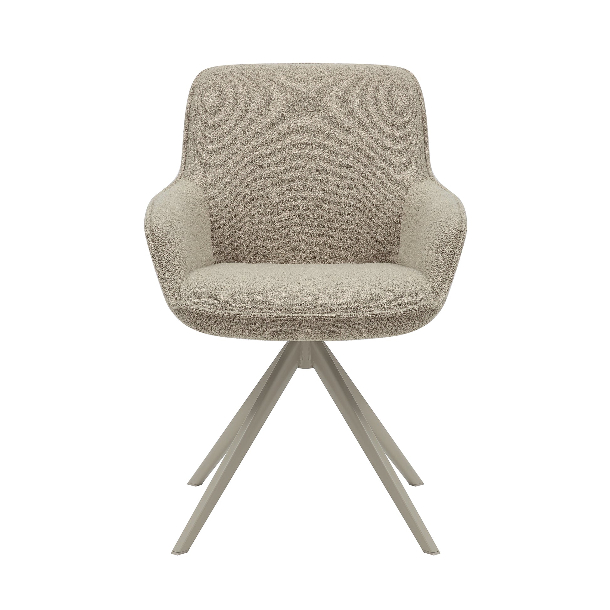 HelloChair HC04 Bloss eetkamerstoel spinpoot beige Crème