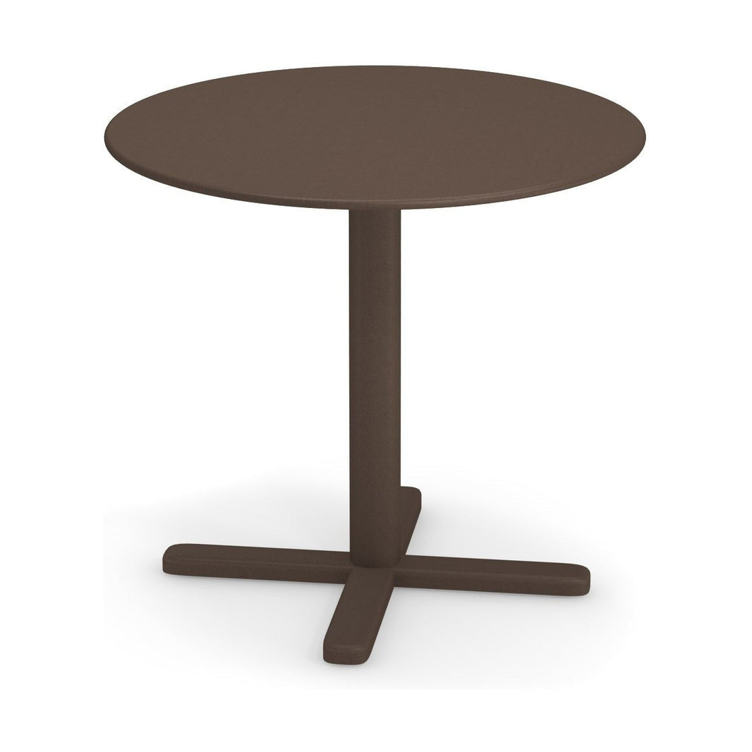 EMU Darwin tuintafel Ø80 cm inklapbaar indian brown – HelloChair