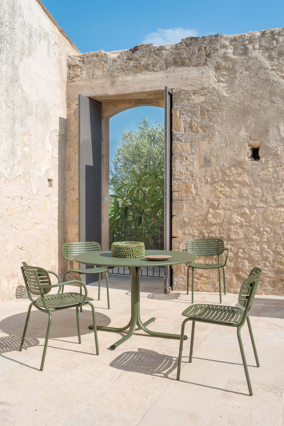 EMU Mom tuinstoel met arm maple red – HelloChair