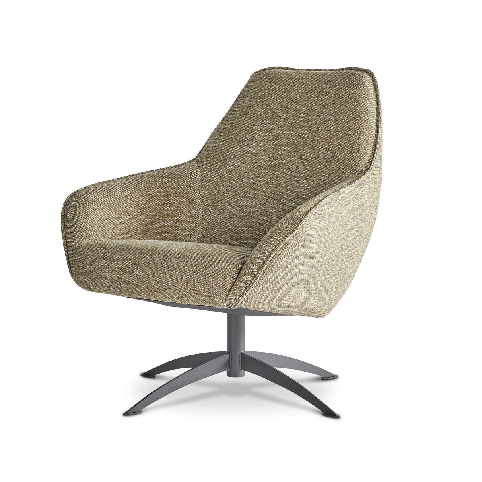 Dyyk Faas Fauteuil Unit Turtle draaibaar zwart – HelloChair