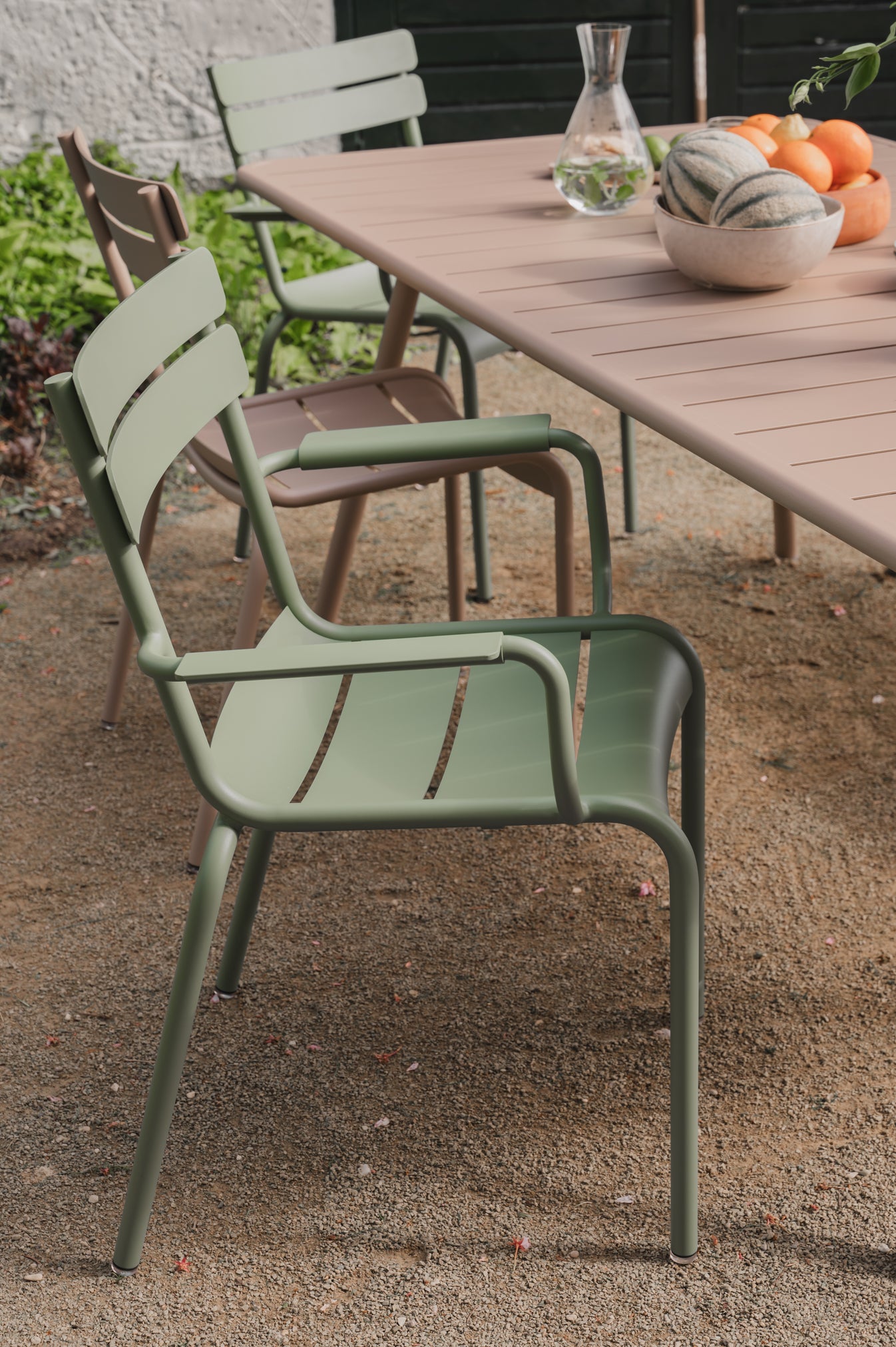 Fermob Luxembourg tuintafel L207 x B100 cm Nutmeg – HelloChair