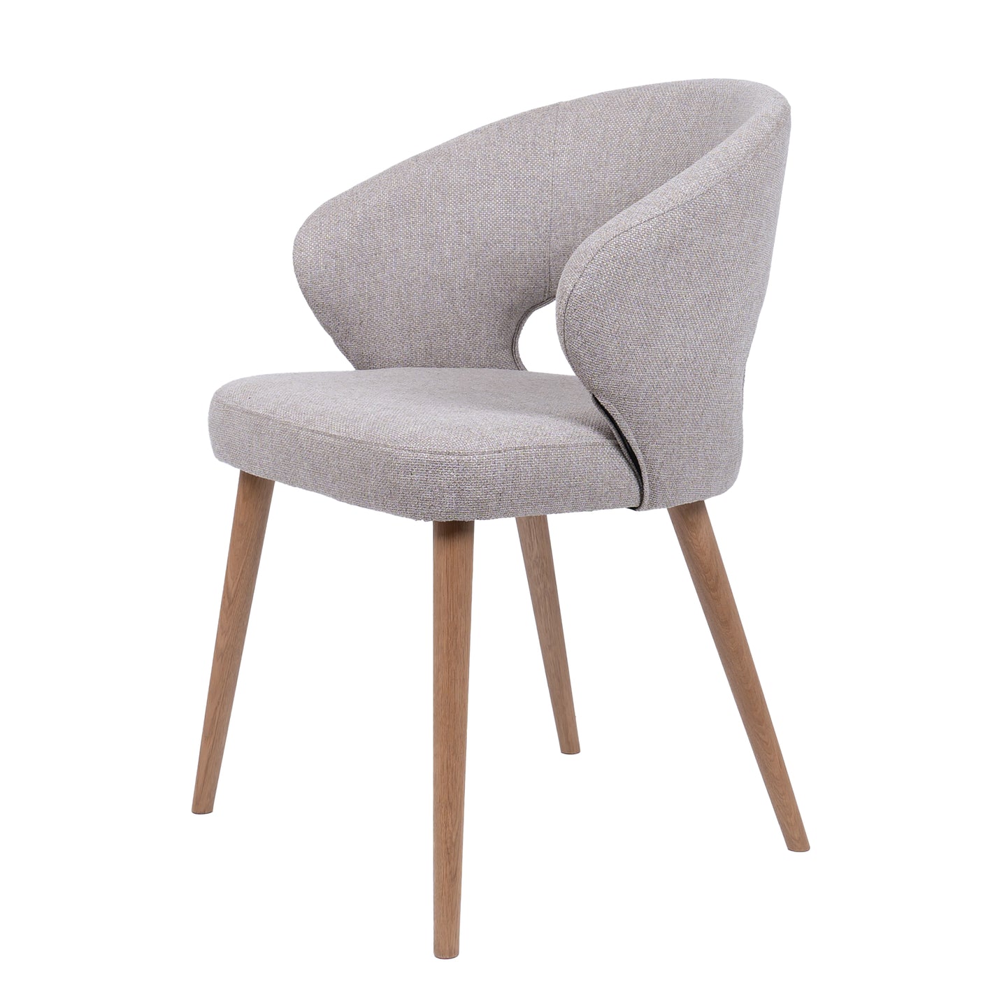 HelloChair HC102 Elix eetkamerstoel vierpoot eiken naturel Renegade De