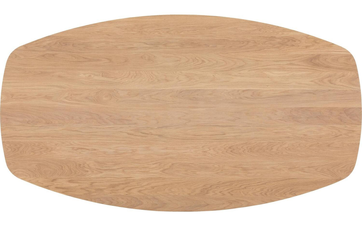HelloTable Novum 15 eettafel semi ovaal 250x120 cm eiken Naturel ...