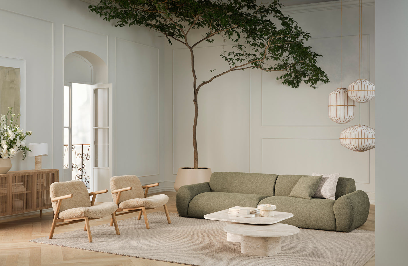 Bolia Lucén hanglamp Cylinder Ø40 cm – HelloChair