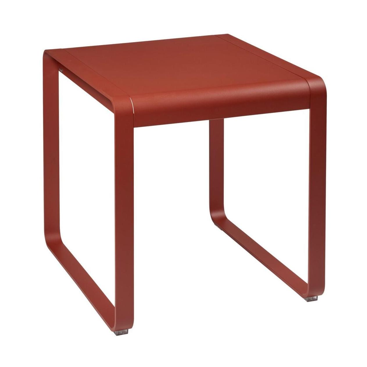 Fermob Bellevie tuintafel 74x80 cm Red Ochre – HelloChair