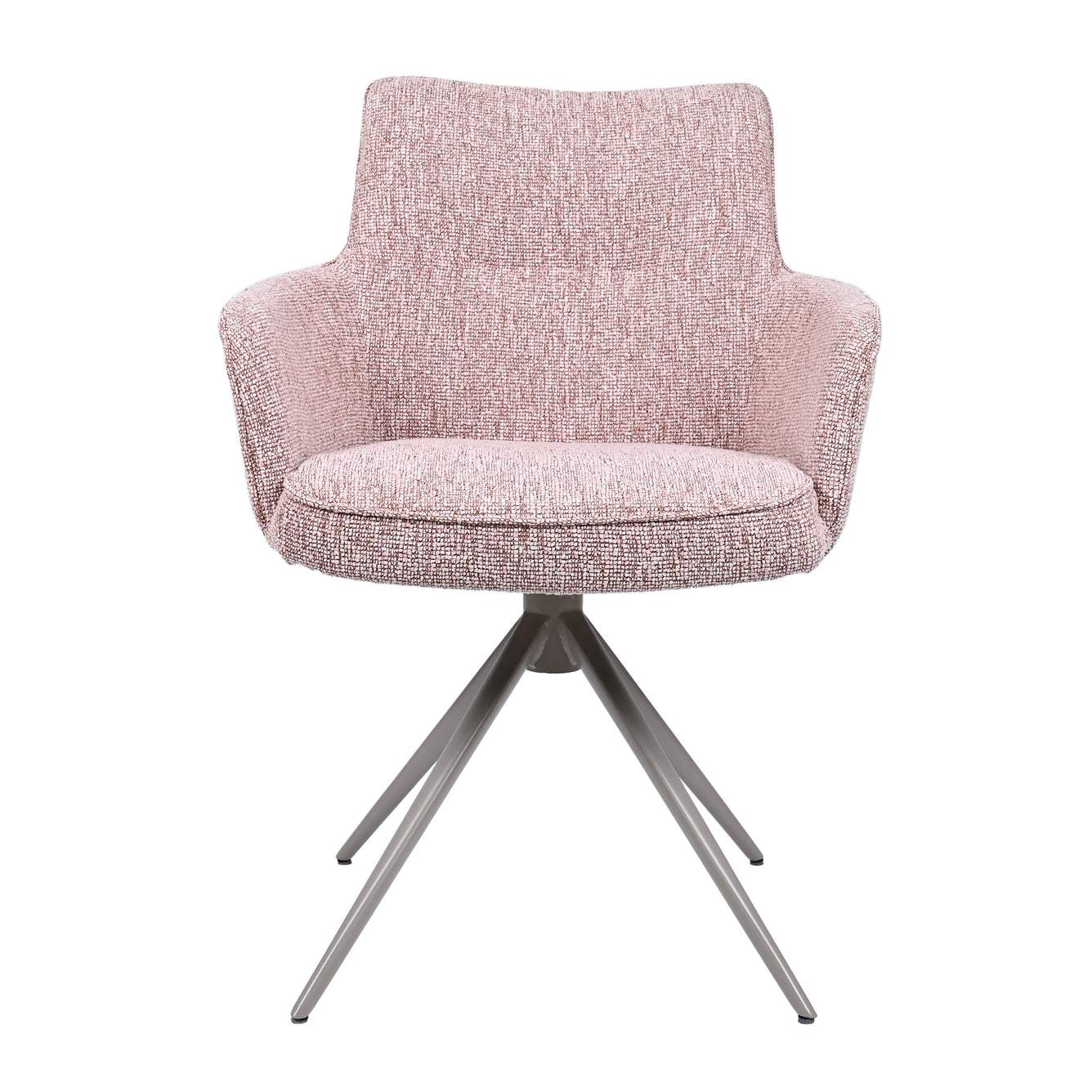 HelloChair HC10 Qube eetkamerstoel spinpoot beige Lodge Blossom