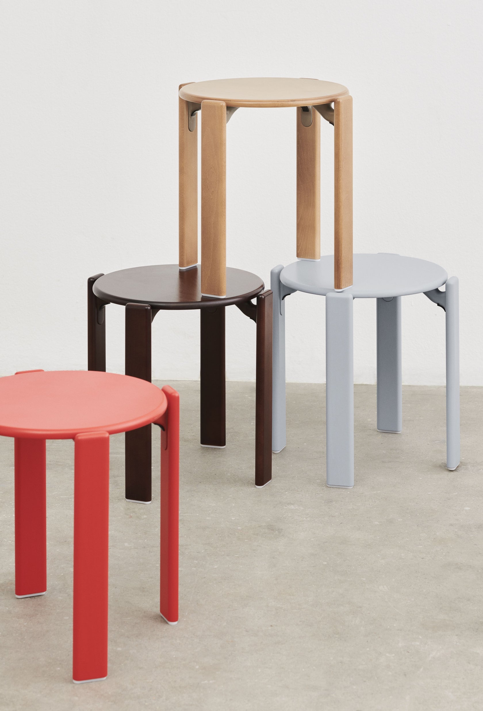 HAY Rey kruk Scarlet Red – HelloChair