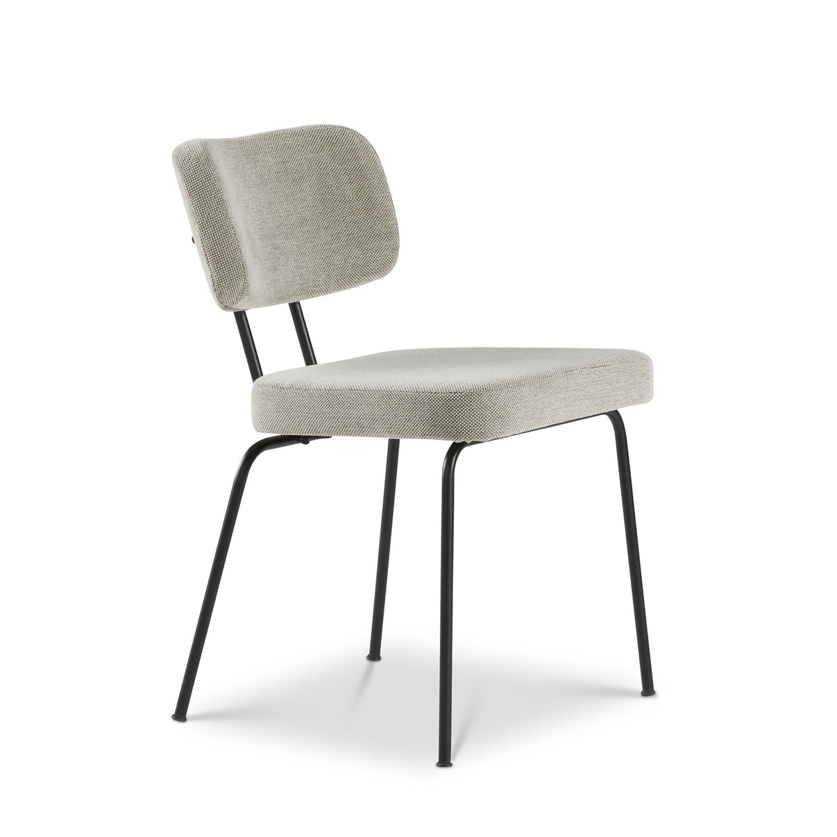 Dyyk Ted eetkamerstoel Portofino Multigrey Black – HelloChair