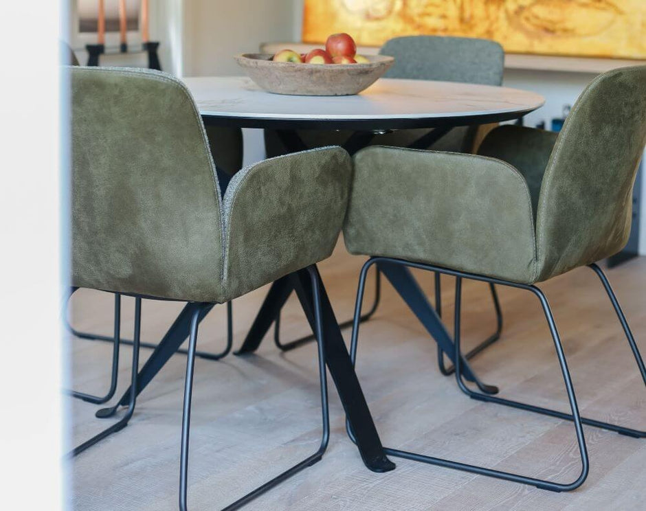 They & Me Tia eetkamerstoel Groen – HelloChair