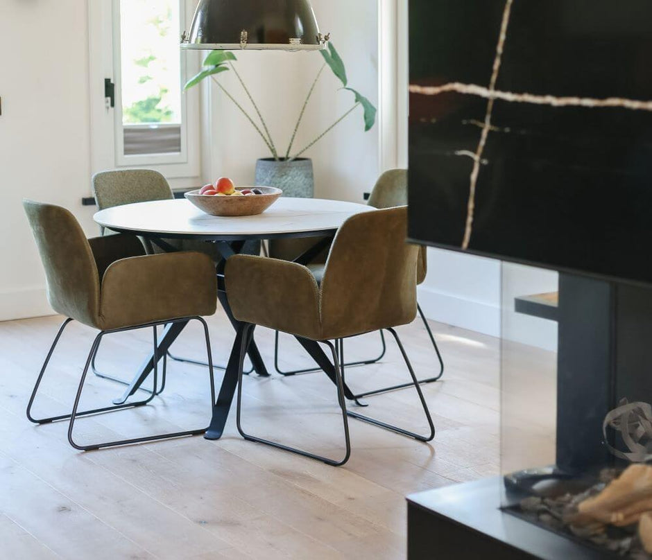 They & Me Tia eetkamerstoel Groen – HelloChair