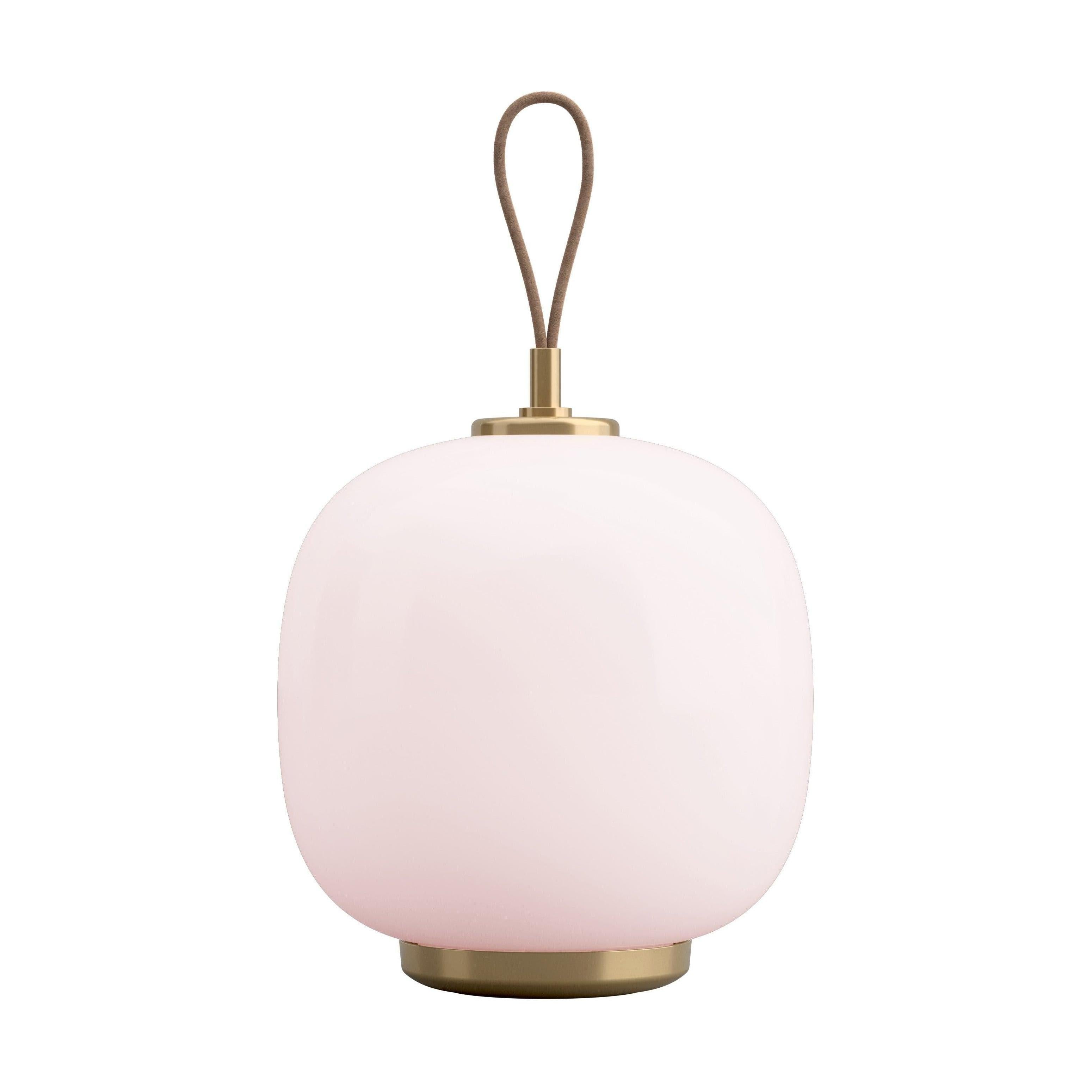 Louis Poulsen VL 45 Radiohus Portable lamp Brass/Glossy Pale Rose ...