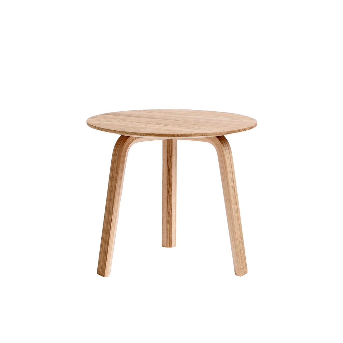 HAY Bella bijzettafel Ø45 H39 gelakt eiken – HelloChair