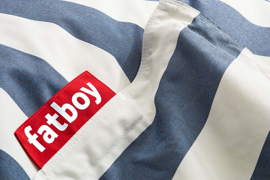 Fatboy Original Outdoor zitzak Stripe Ocean Blue – HelloChair
