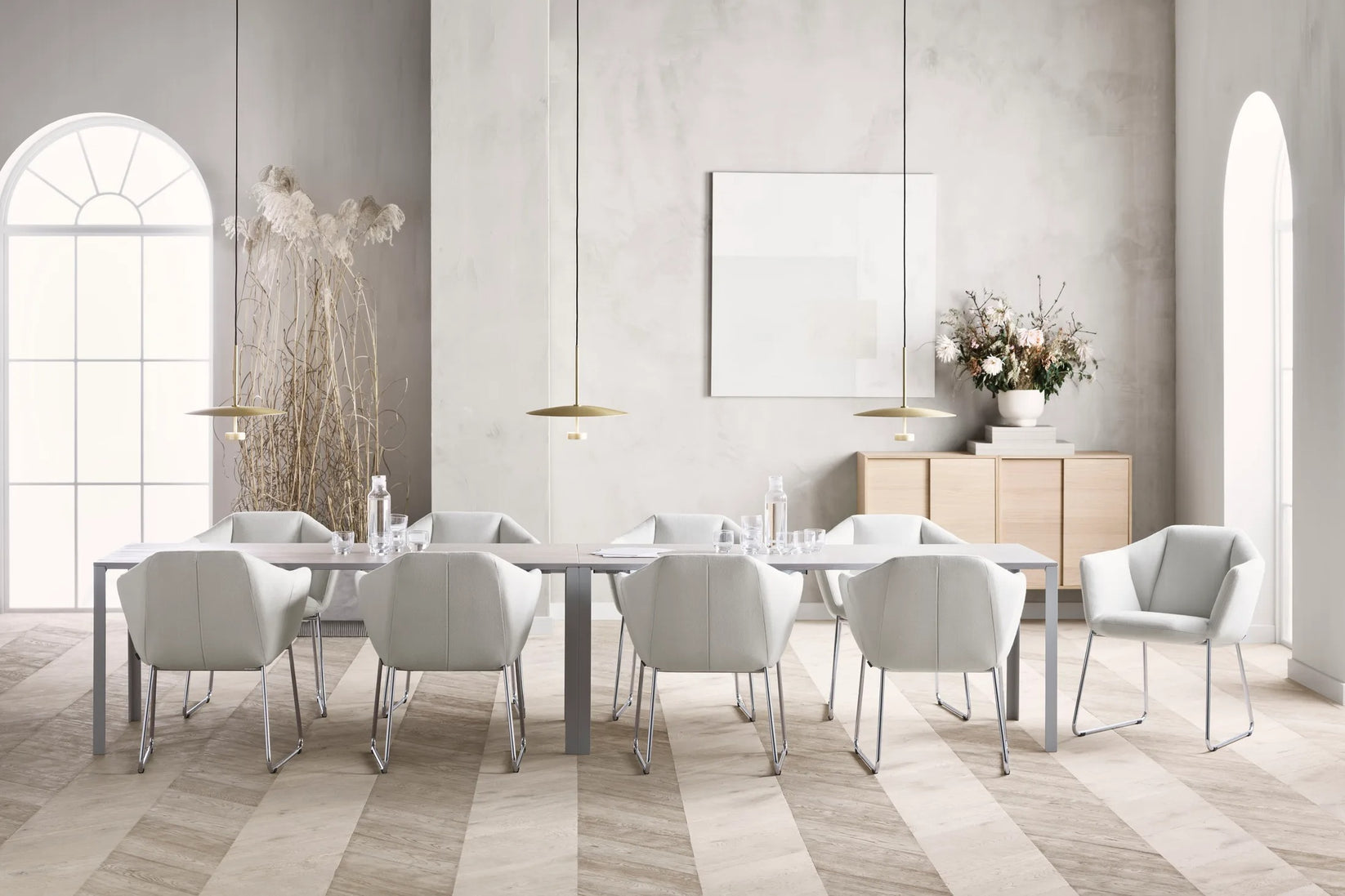 Bolia Kimono eetkamerstoel Baize Sand – HelloChair