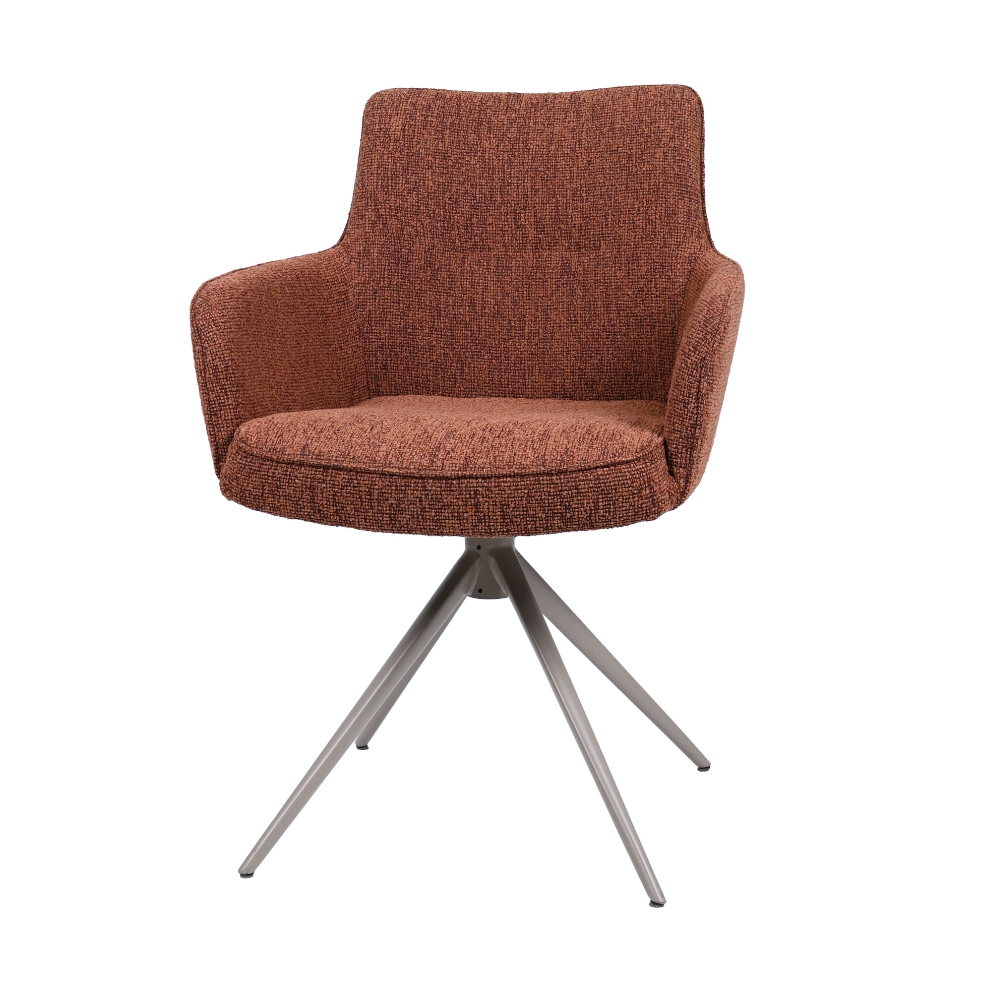 HelloChair HC10 Qube eetkamerstoel spinpoot beige Lodge Hazel