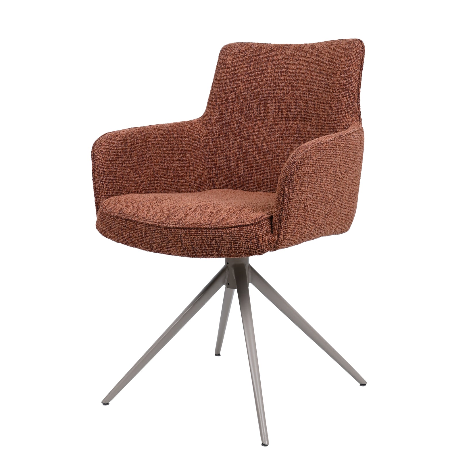 HelloChair HC10 Qube eetkamerstoel spinpoot beige Lodge Hazel