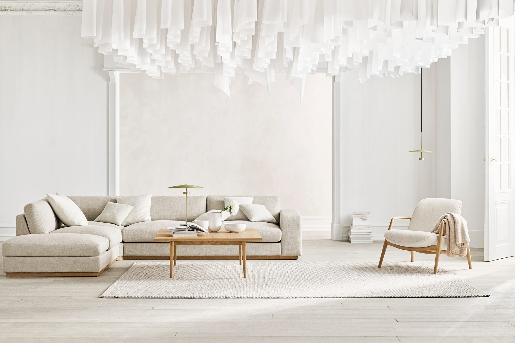 Bolia Bowie Fauteuil Paza Bouclé Dark Beige – HelloChair