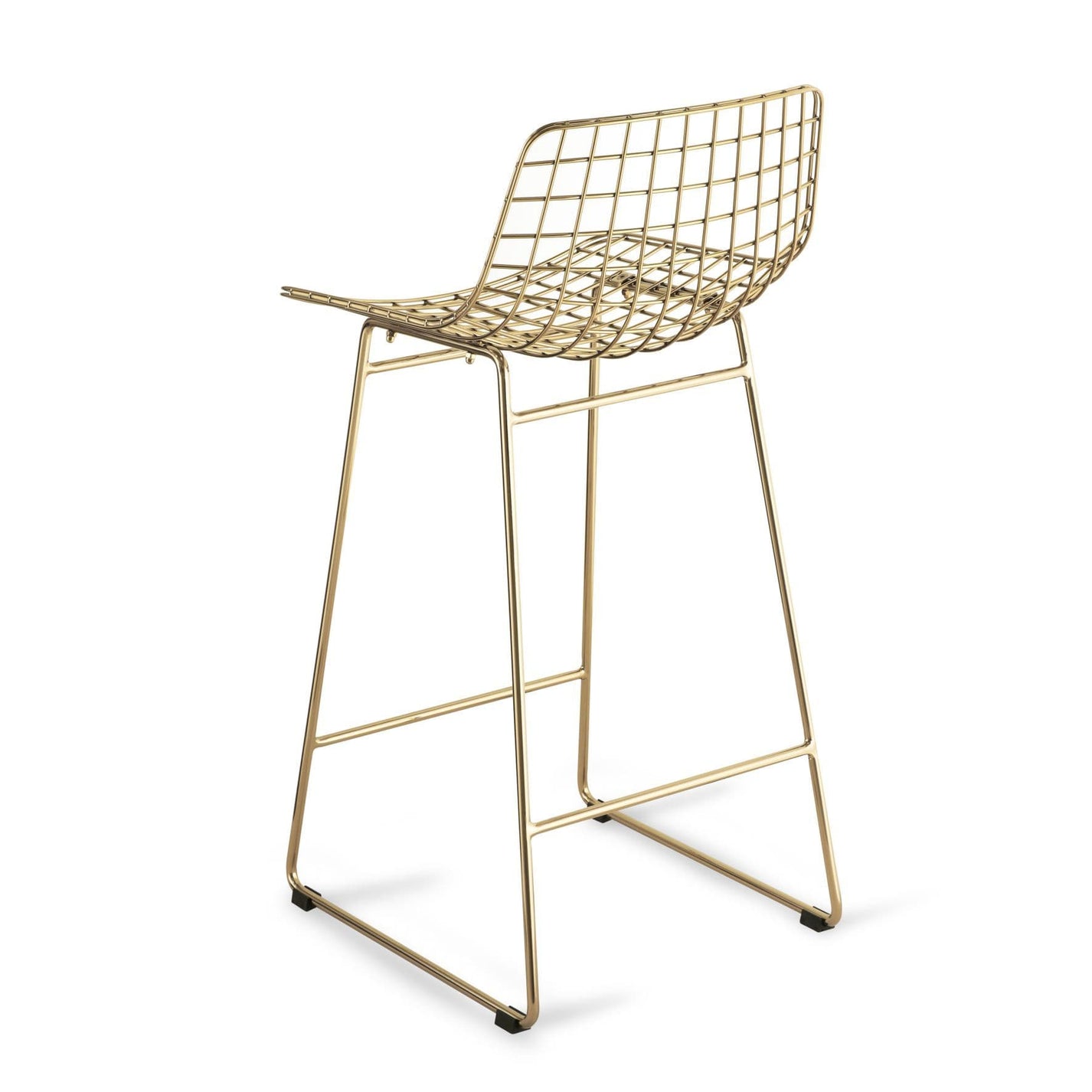 HKliving Wire barkruk H67 messing – HelloChair