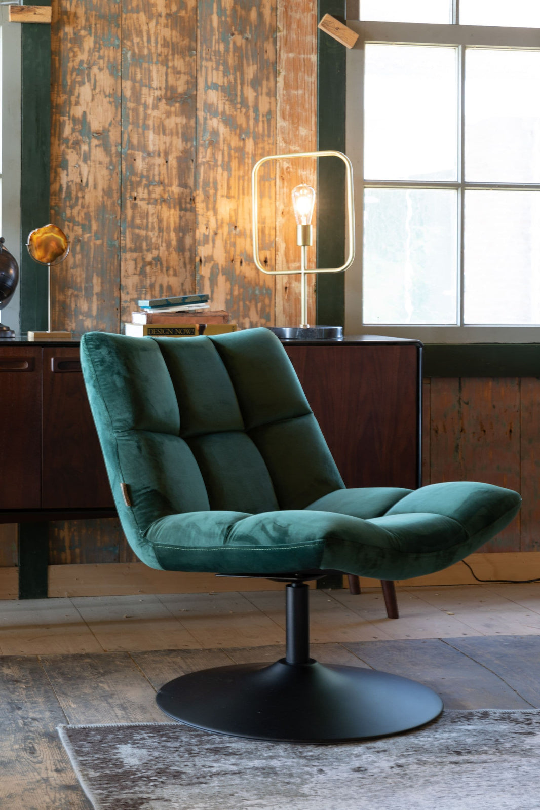 Dutchbone Bar fauteuil velvet Green – HelloChair