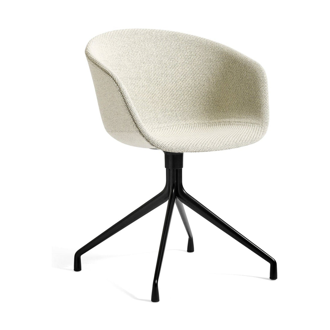 HAY About a Chair AAC 21 eetkamerstoel black swivel gestoffeerd Coda 1 ...