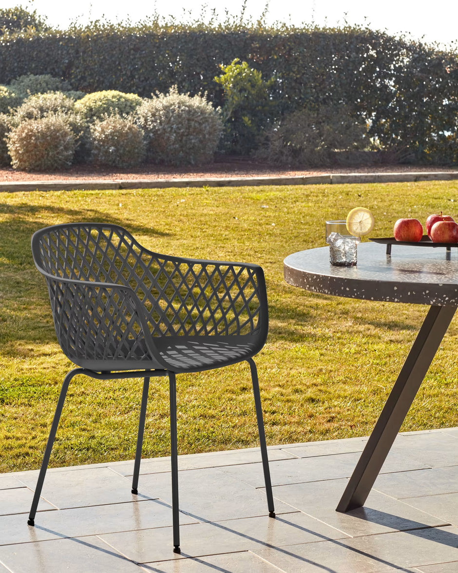 Kave Home Quinn tuinstoel Grijs – HelloChair