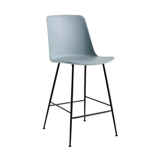 &Tradition Rely HW91 barkruk H65 Black Steel Light Blue – HelloChair