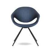 Tonon Moon 908.21 eetkamerstoel gestoffeerd Nordic Aqua Clean – HelloChair